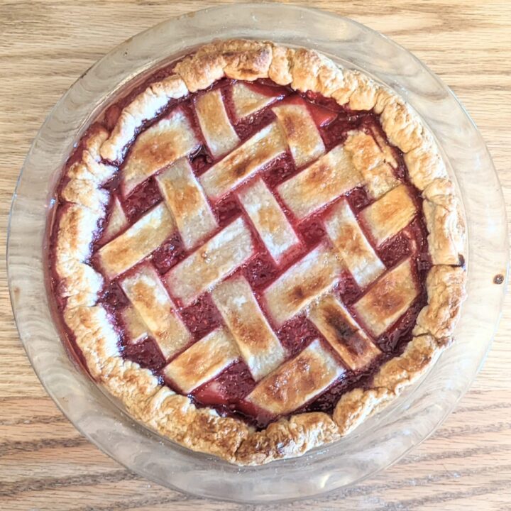 Sweet Raspberry Pie Recipe - Embracing The Home