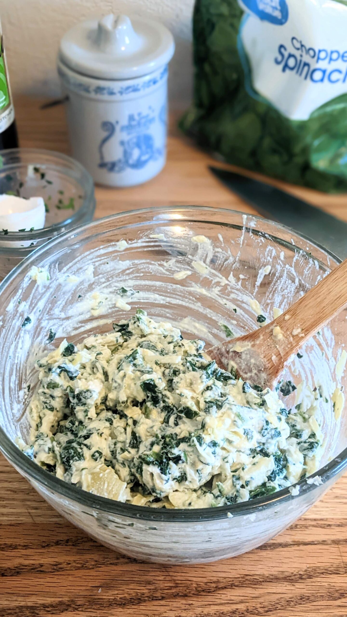 Spinach & Artichoke Ricotta Calzone - Embracing The Home