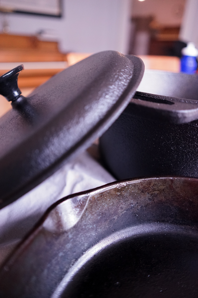 How To Clean and Season Cast Iron - Embracing The Home