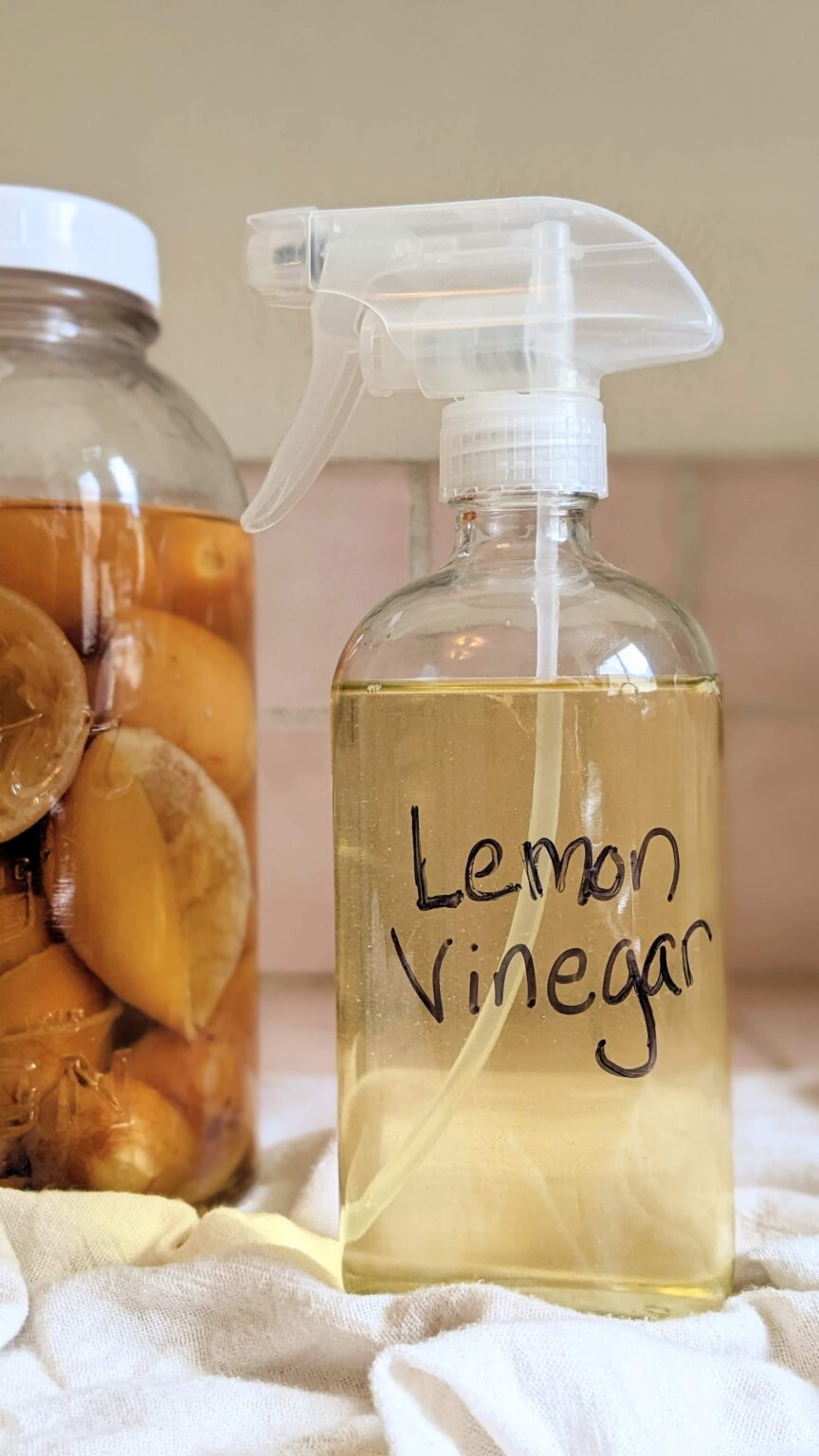 How To Make Lemon Vinegar All Purpose Cleaner - Embracing The Home