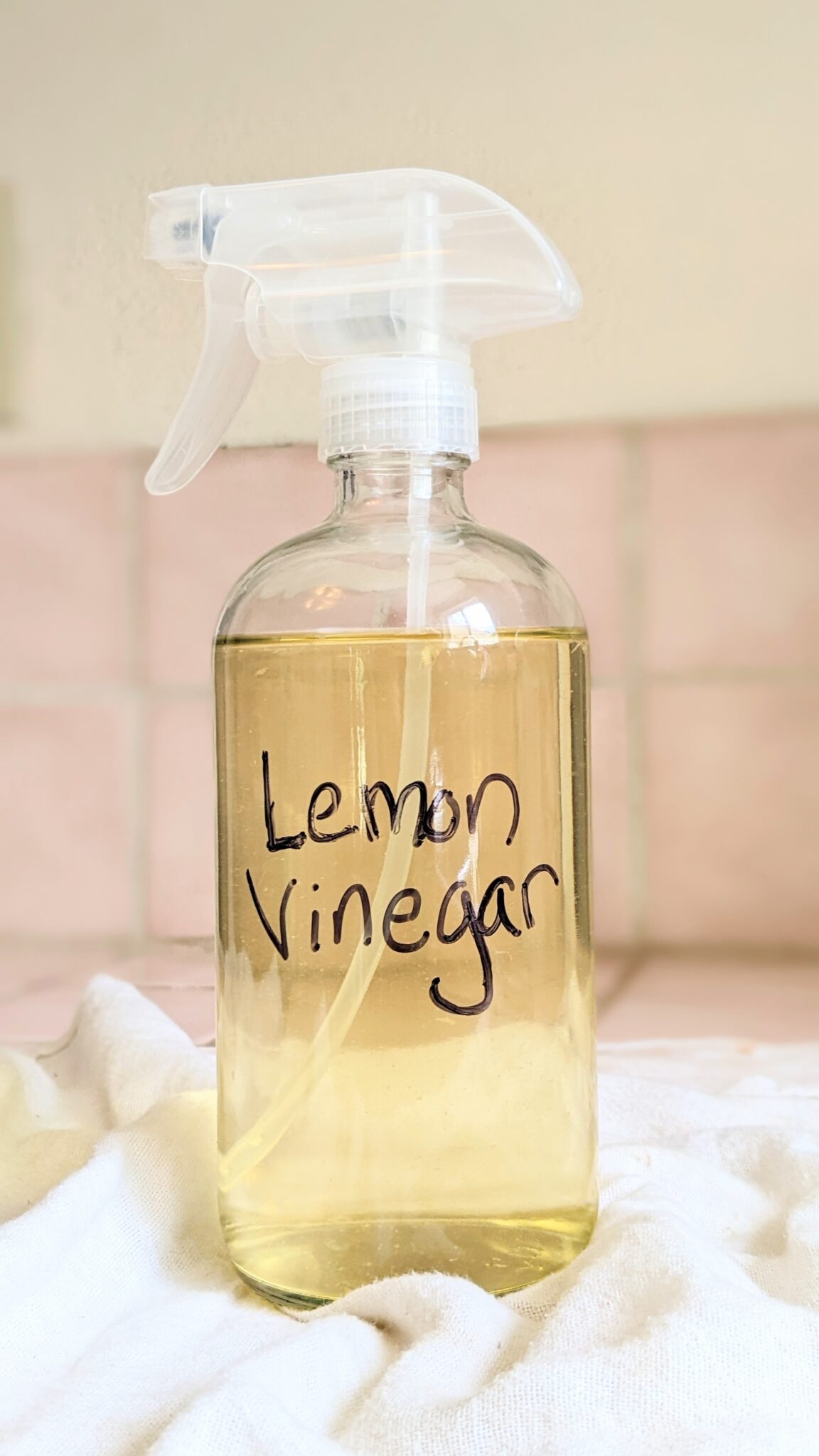 How To Make Lemon Vinegar All Purpose Cleaner - Embracing The Home